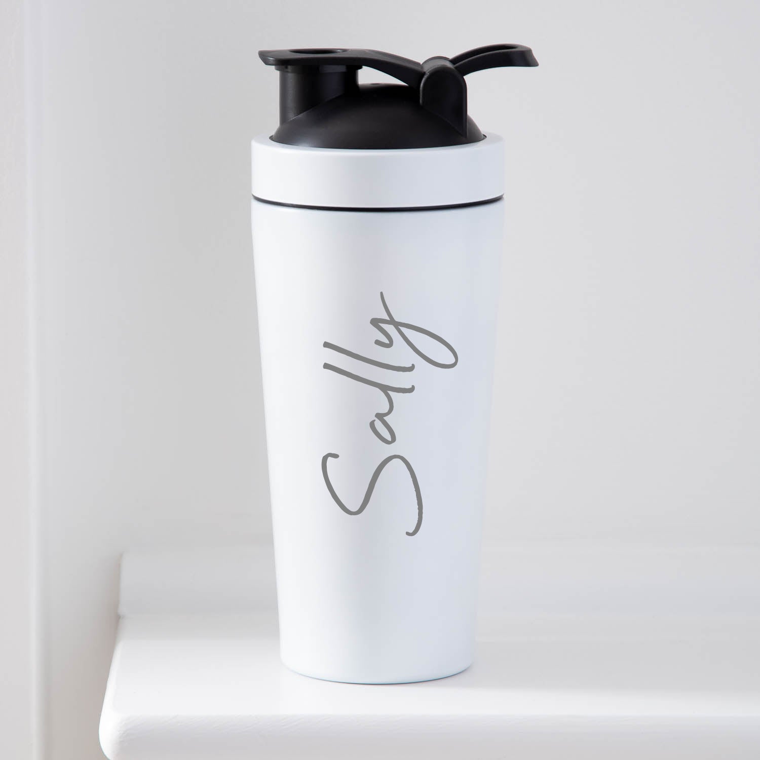 Personalised Large Name Protein Shaker Bottle – Spoken Gifts LTD